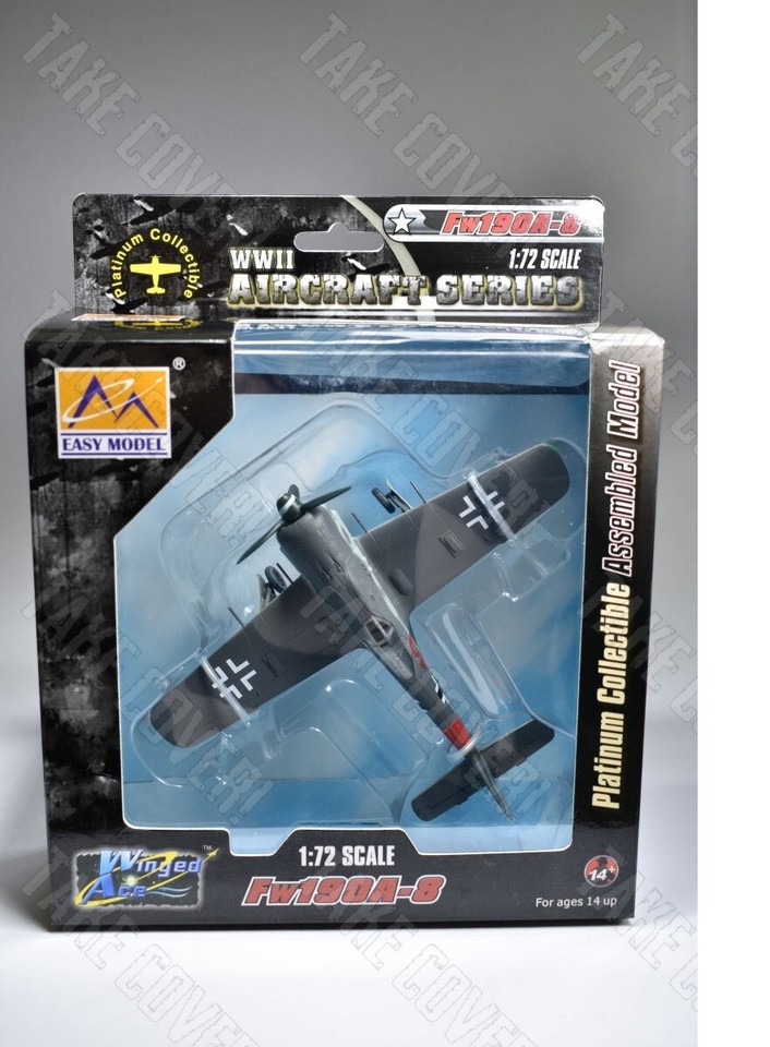 Easy model 1/72 FW190 A-8 "Red 19", 5./JG300, Base on Reich, Octob ...