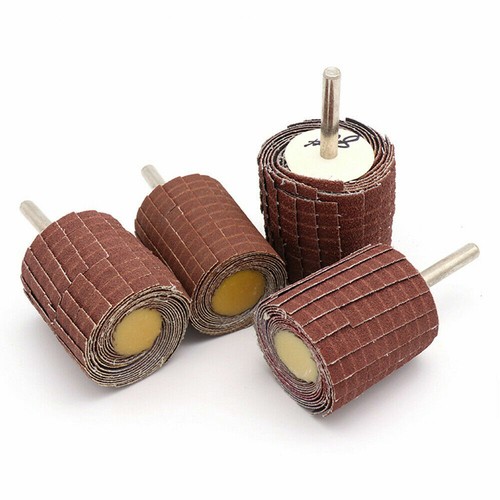 Sanding Flap Wheel Disc Emery Cloth Abrasive Disc 1/4'' Shank Drill 150 ...