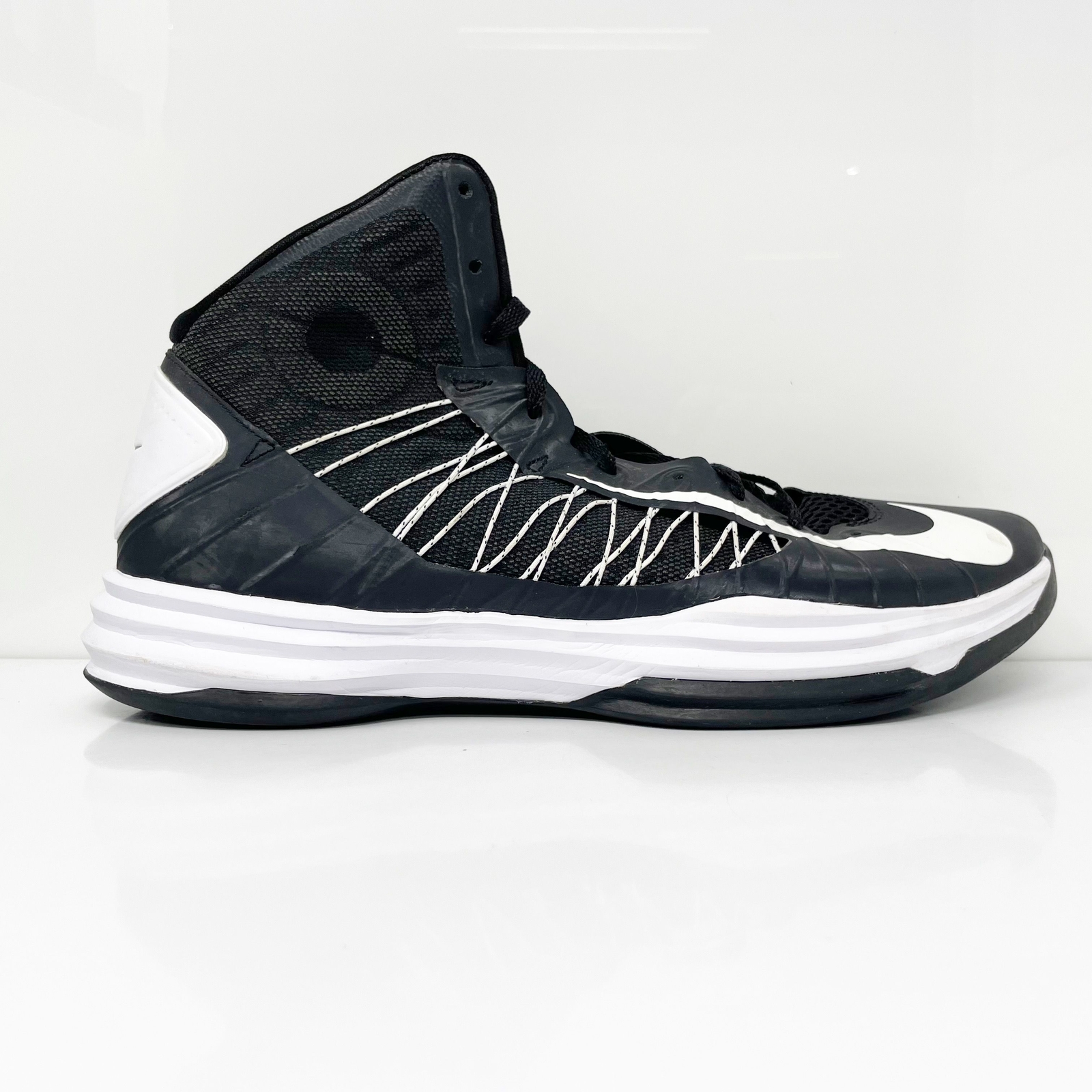 Nike Mens Hyperdunk TB 524882-001 Black Basketball Sh… - Gem