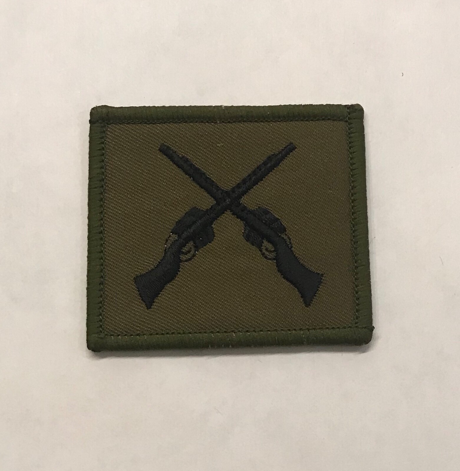 Cross Rifles SAA Skill Qualification Badge Subdued, Army, Military ...