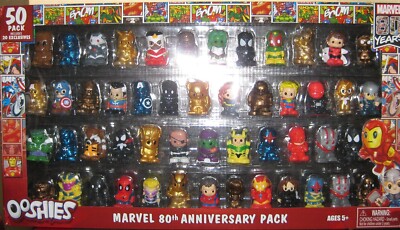 OOSHIES MARVEL 80TH ANNIVERSARY 50 OOSHIES ( 20 EXCLUSIVES )BRAND NEW ...