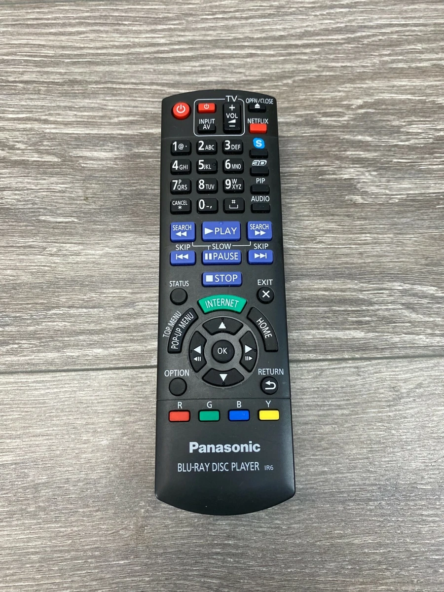 Panasonic Remote Input Button