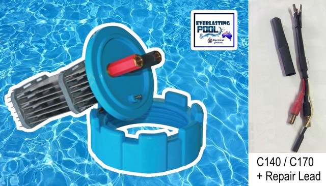 Zodiac Clearwater C140 / C170 Salt Water Pool Chlorinator Cell + Repair ...