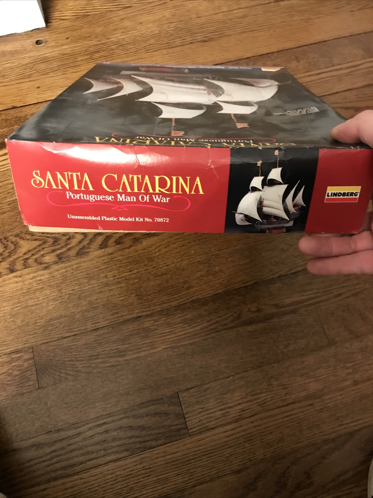 1990 LINDBERG Santa Catarina Portuguese Man Of War #70872 NEW | eBay