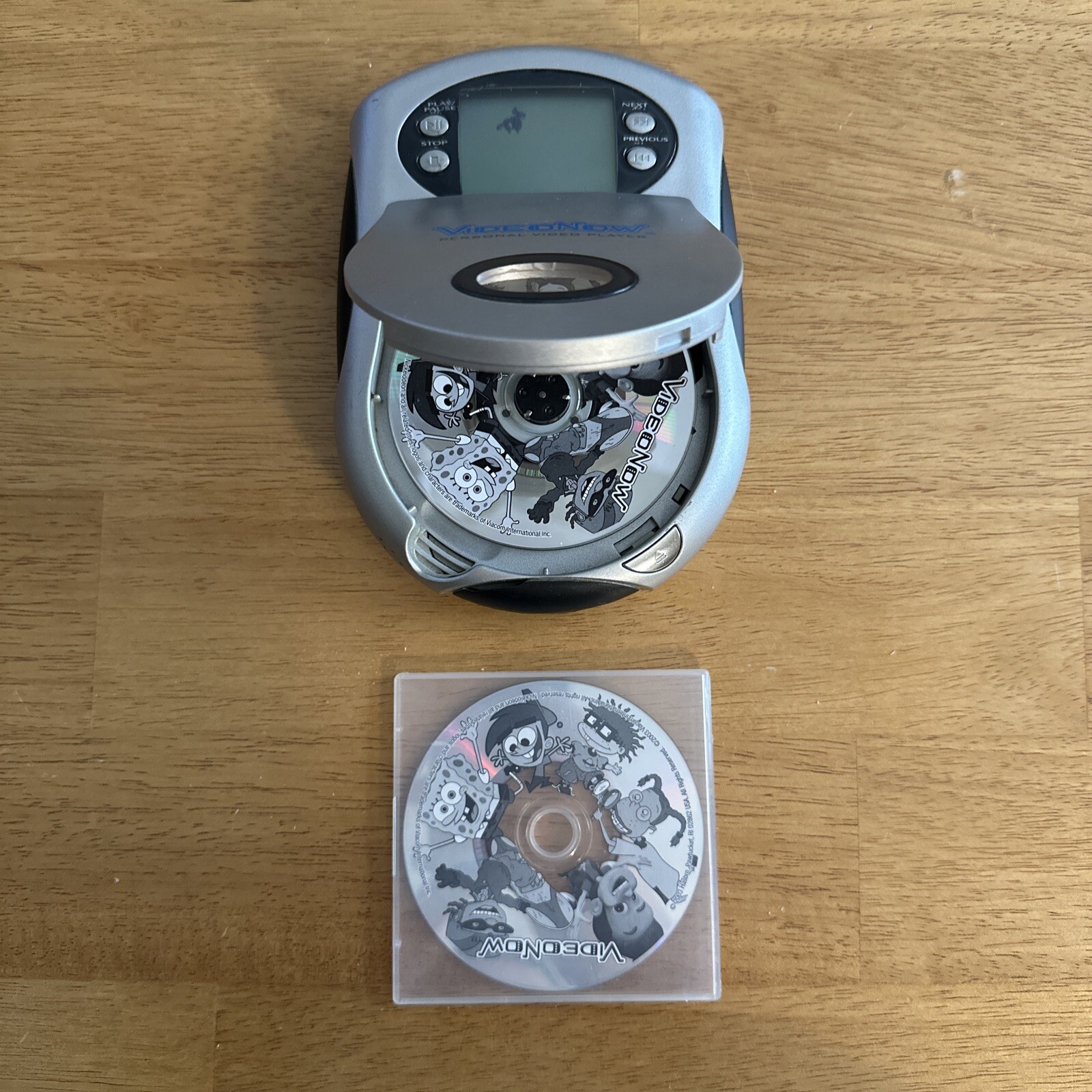 Video Now Personal Video Player For Parts With 2 Video Now Discs | eBay