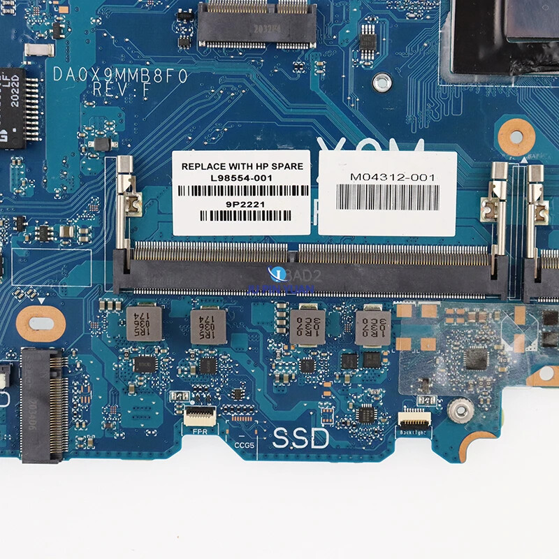 For Hp 455 G7 445 G7 L98554-601 L98556-601 DA0X9MMB8F0 R3 R5 R7 CPU ...