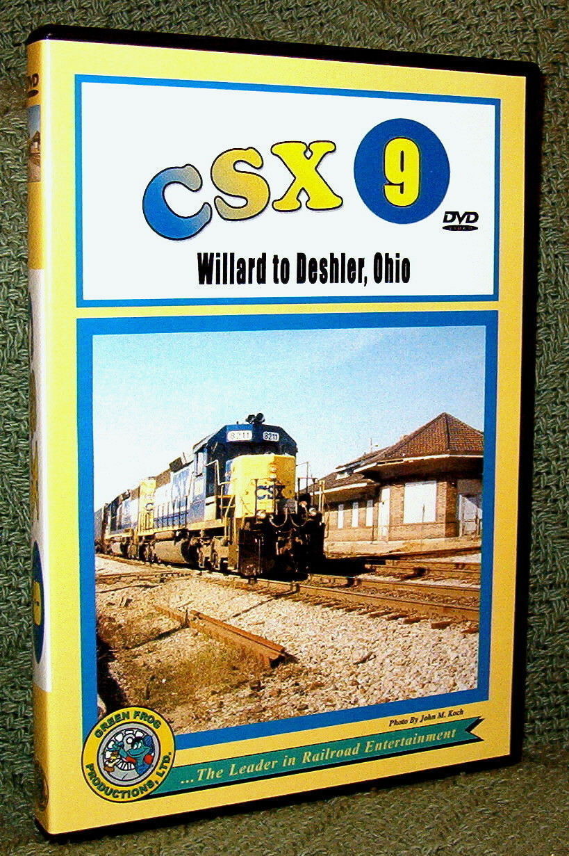 20048 TRAIN VIDEO DVD "CSX VOL. 9 WILLARD TO DESHLER, OHIO" | eBay