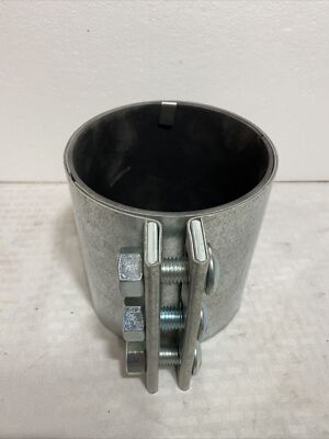 MORRIS 5-3C Compression Coupling 5" (5.563" OD) Pipe x 6" Long / 3-Bolt ...