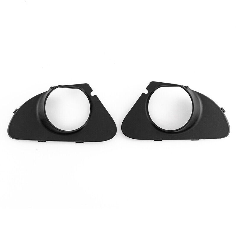 Pair Front Bumper Fog Light Trim Bezels Cover For BMW 6 Series E63 E64 ...