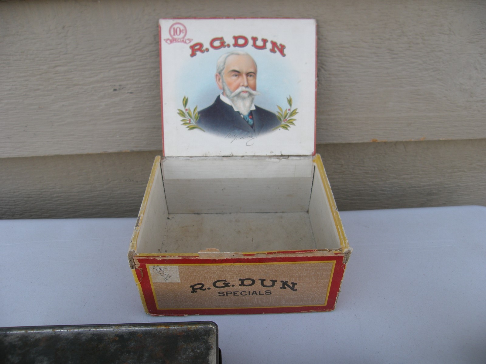 VINTAGE TOBACCO TINS COLLECTION ENGLAND UK WESTBROOK PIPE, RG DUN CIGAR ...