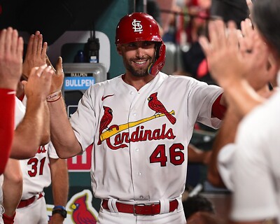 Paul Goldschmidt Dugout High Fives St. Louis Cardinals 8x10 MLB Photo ...