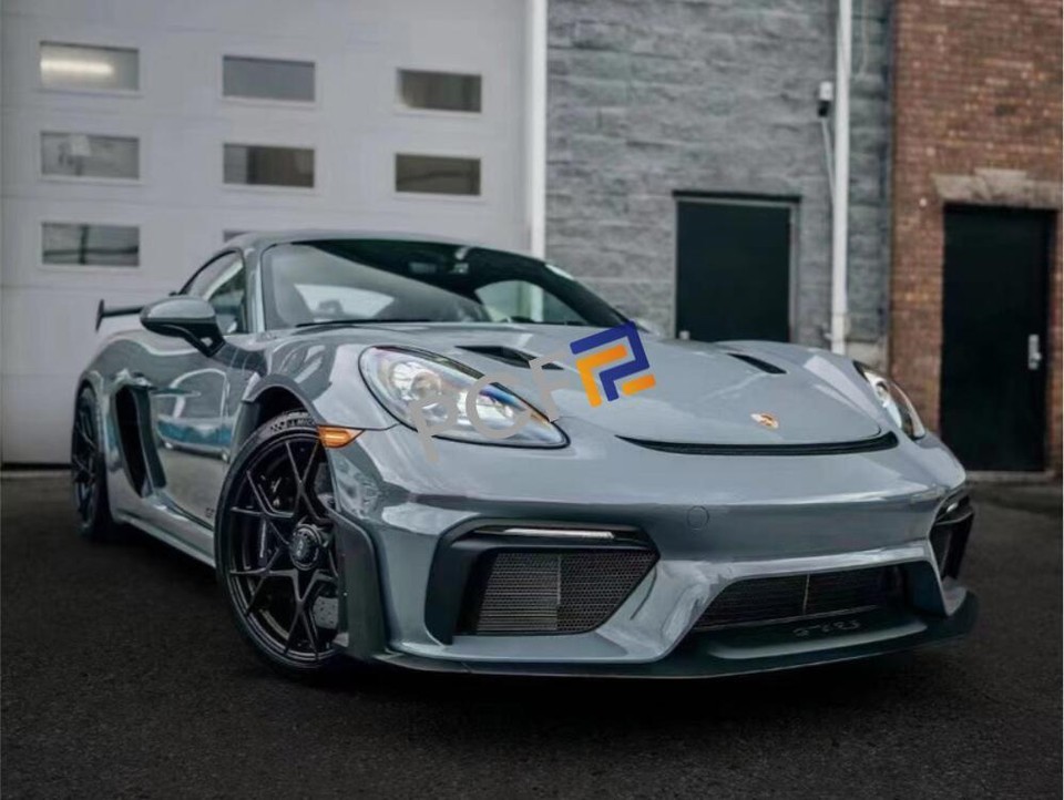 For Porsche 718 Boxster Cayman upgrade GT4 RS Body Kits Cover Trim 2018 ...