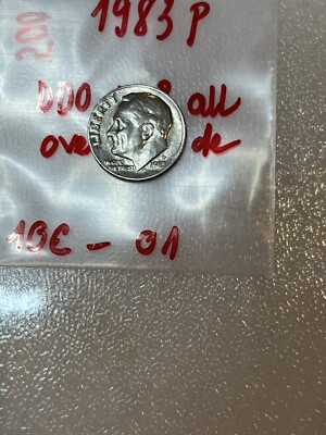 1983 p Dime, Errors, Ddo,ddr all over 2 Sides | eBay