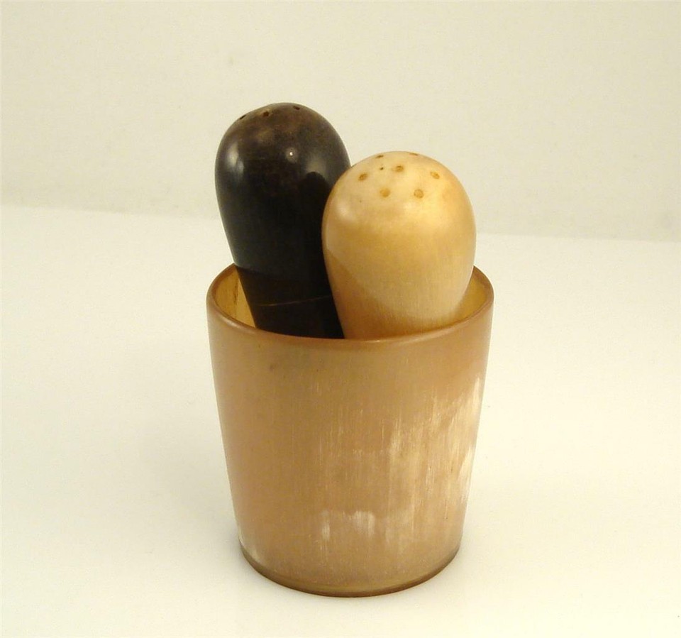 Old Original Carl AUBOCK Vienna SALT + PEPPER Shaker 4290 "The Bombs ...