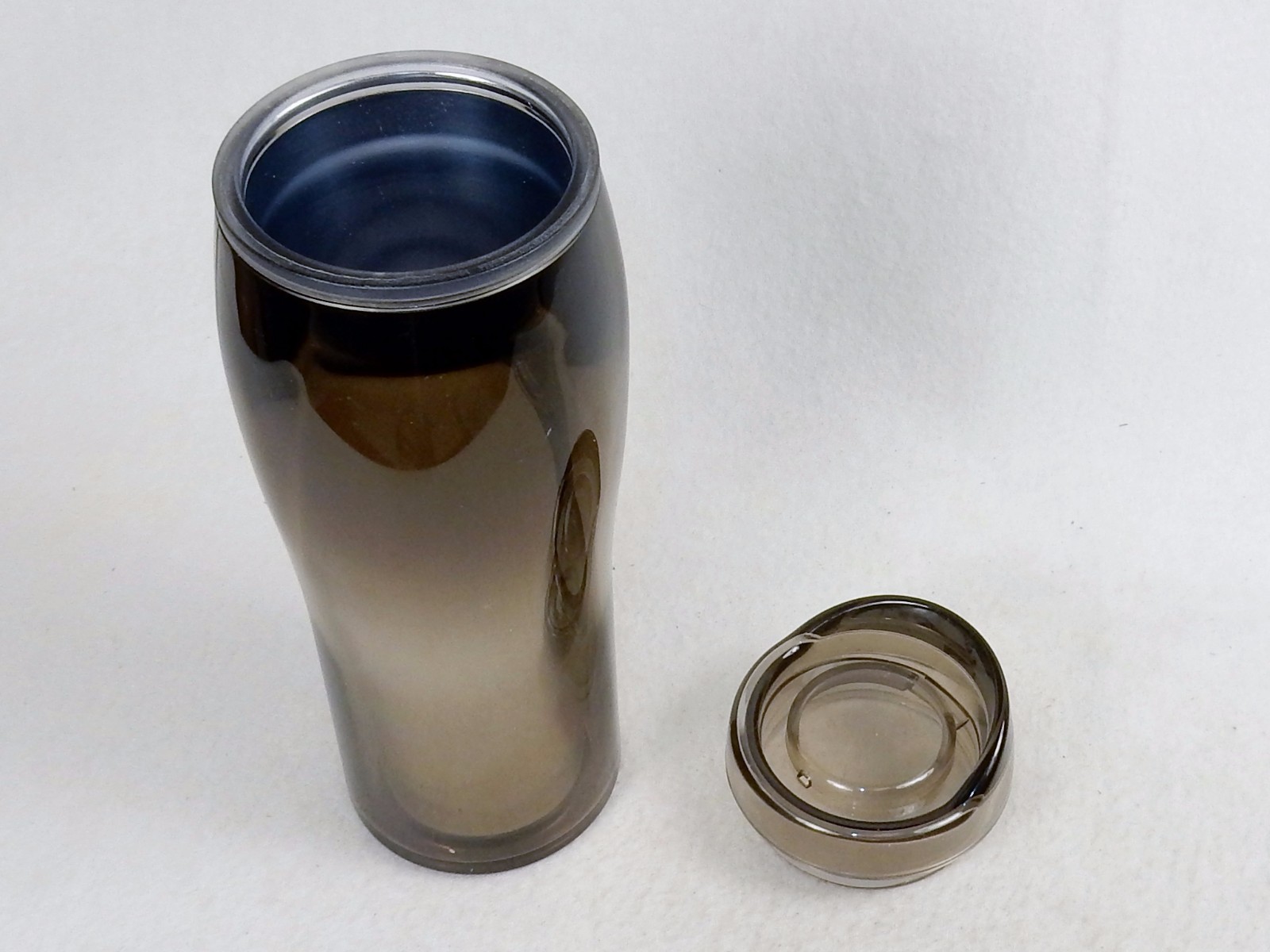 Liquid Logic Optima Beverage Mug ~ 14oz, Smoke Color, Press-on Lid, # ...