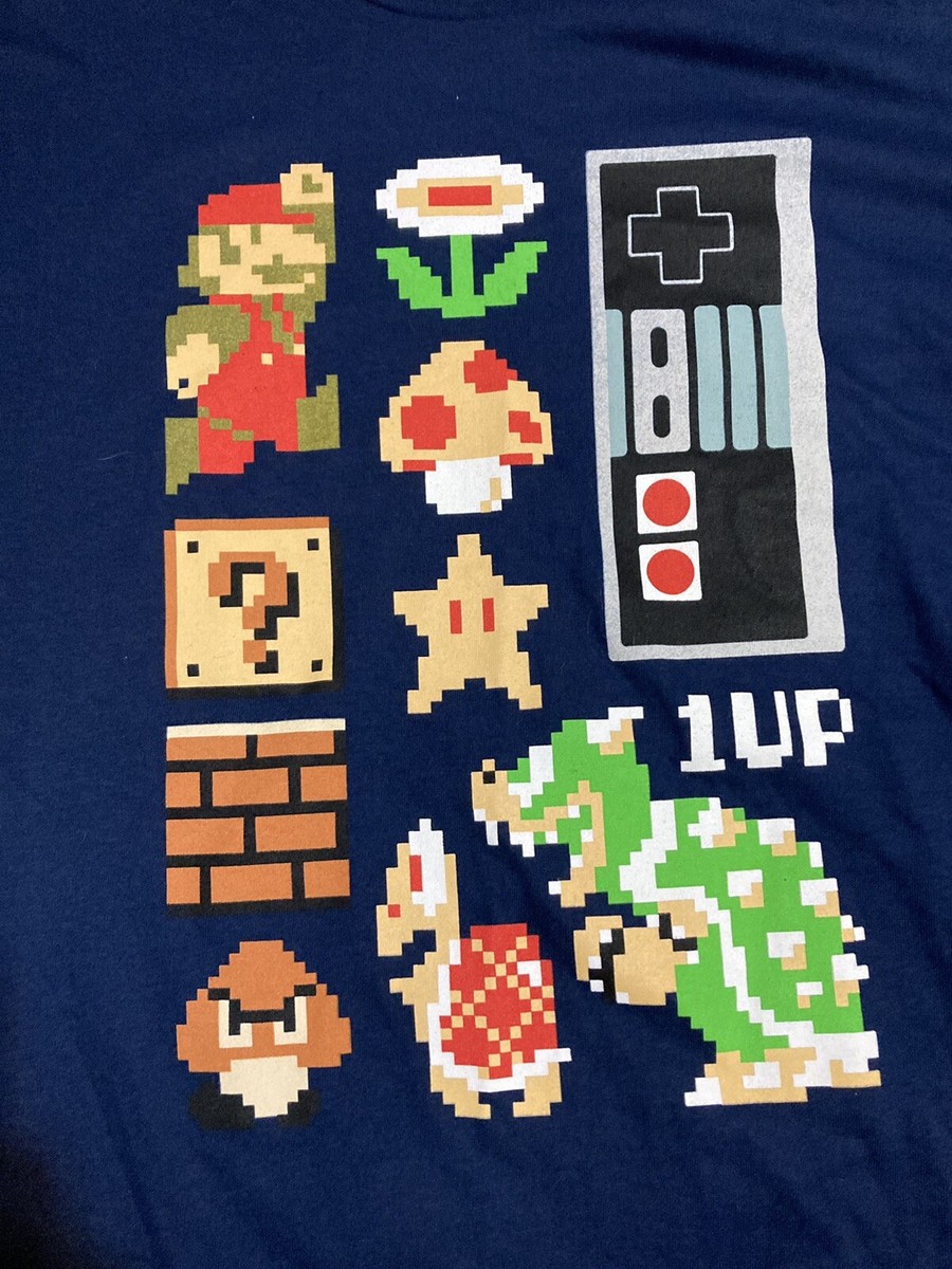 Pixel Mario Characters
