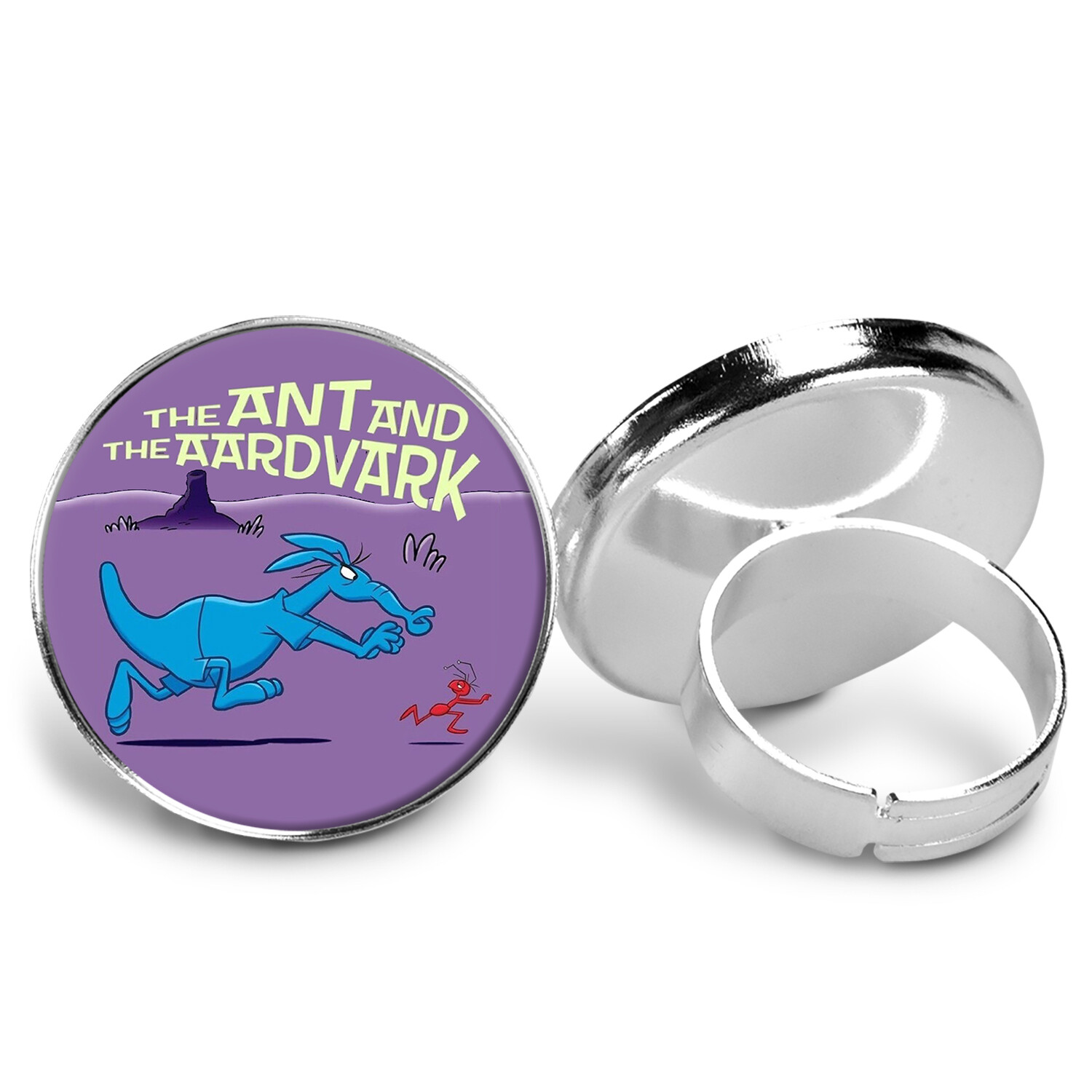 The Ant and the Aardvark Key Ring Necklace Cufflinks Tie Clip Earrings ...