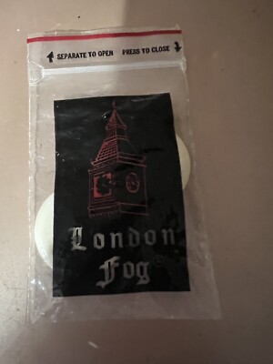 Vintage London Fog Replacement Buttons Off White Just Over 1" Set Of 2 ...