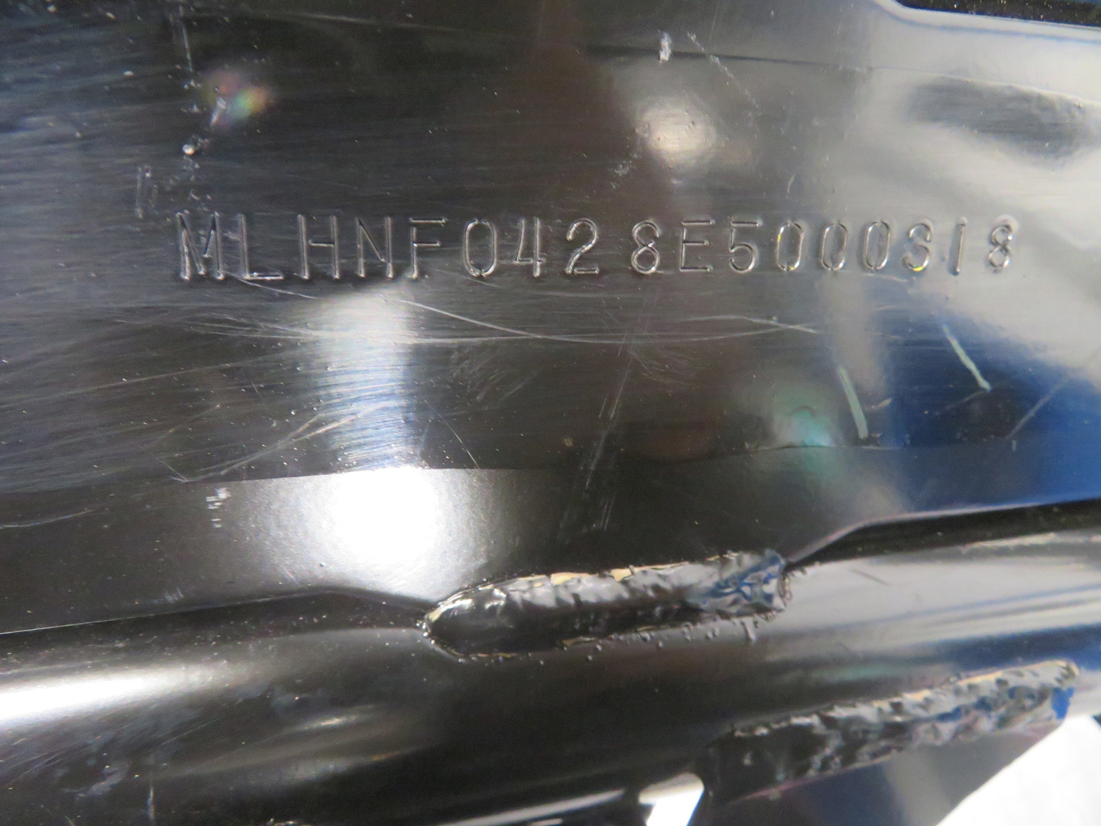 EB1226 2014 HONDA FORZA NSS 300 FRAME VIN:MLHNF0428E5000318 | eBay