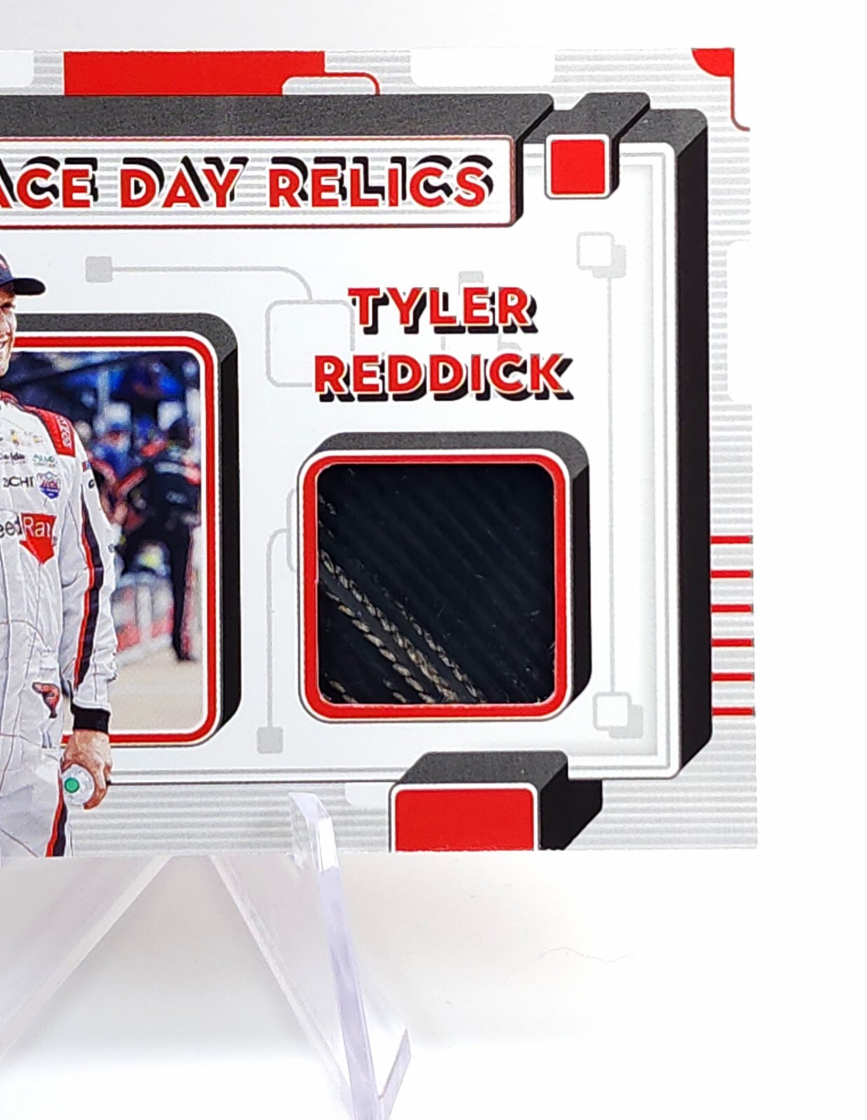 2023 Donruss Racing Tyler Reddick Race Day Relics and Under the Lights ...