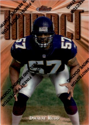 1997 Finest Dwayne Rudd Minnesota Vikings #231 | eBay