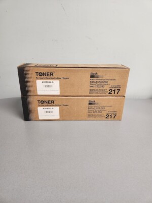 Compatible TN-217 Black High Yield Toner Cartridge Lot of 2 | eBay