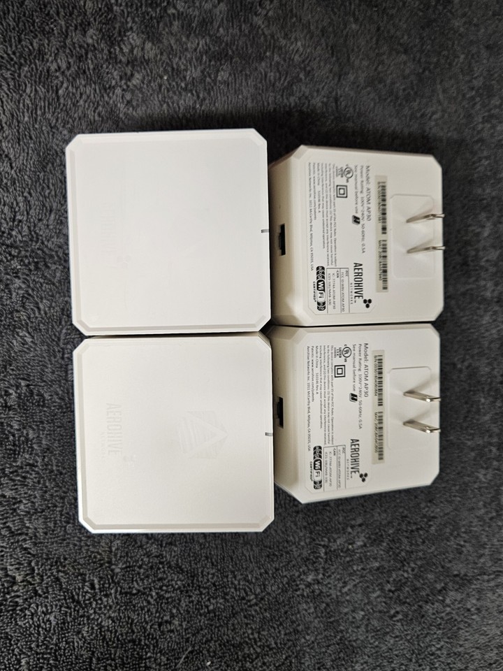 4 Aerohive Atom AP30 Access/Mesh Points 3PK - AH-ATOM-3PK-FCC | eBay