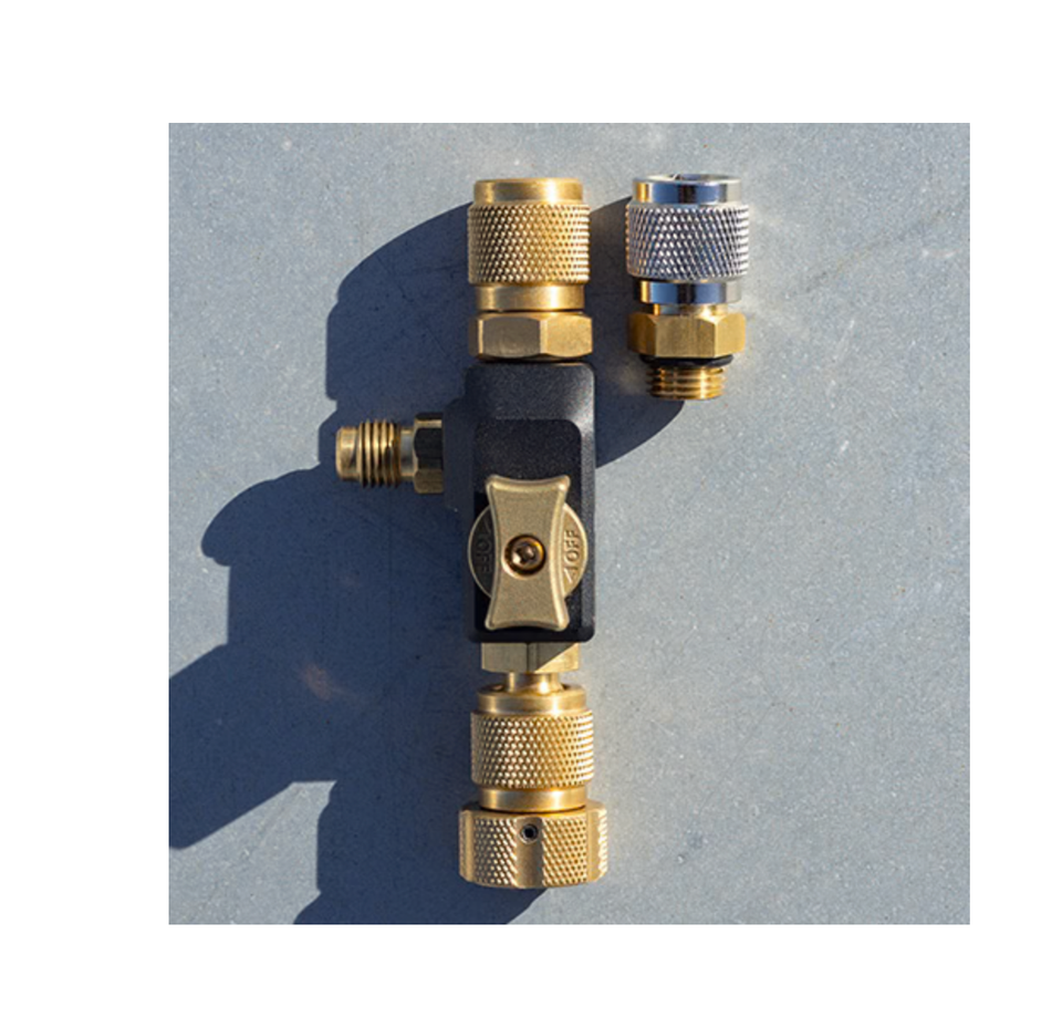 Fieldpiece RVC4 1/4" Service Port Fitting for VC1, VC1G, and VC2G VCRT ...