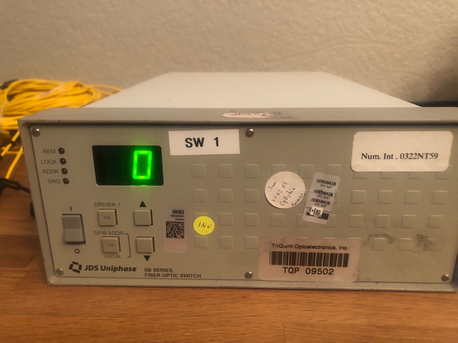 Jds Fitel SB Series Fiber Optic Switch SB1C40124+27XF003FP | eBay