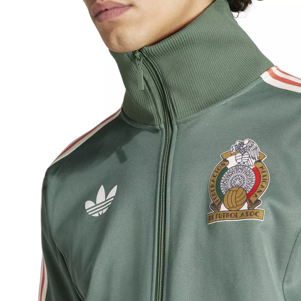 ADIDAS Originals Track Jacket Mexico Beckenbauer Full Zip Retro Mens ...