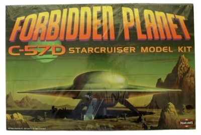 POLAR LIGHTS FORBIDDEN PLANET C-57D STARCRUISER 1/72 MODEL KIT FACTORY ...