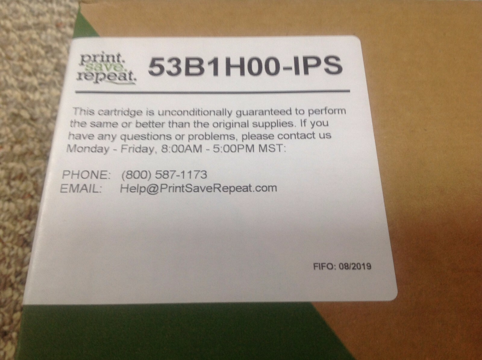 Toner Cartridge for Lexmark MS817, MS818, MX717, MX718 Laser Printer ...