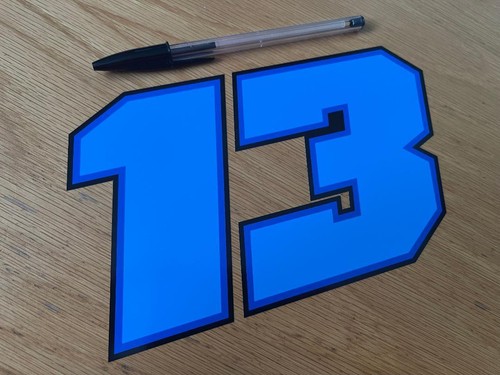 Celestino Vietti Race Number 13 (Large) - UK SELLER | eBay