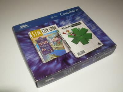 PC CD-ROM Big Box ~ SIM City 2000 & Theme Hospital Compilation ~ (Our ...