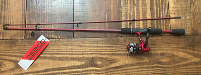NEW Red Zebco Slingshot Spinning Combo With 8lb Line Bass,Bream ...
