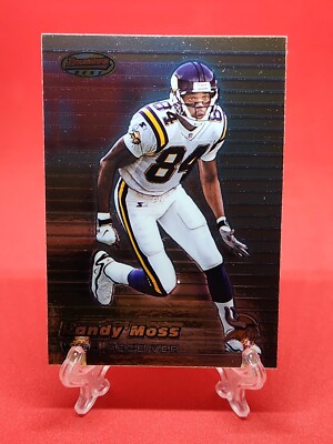 Randy Moss 1999 Bowman's Best #1 Minnesota Vikings HOF | eBay