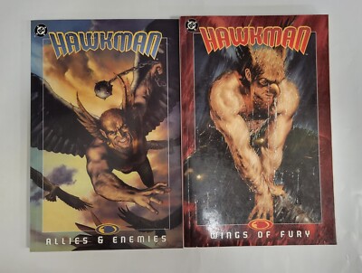 Hawkman - ALLIES AND ENEMIES VOL 2 & WINGS OF FURY VOL 3 - DC Graphic ...