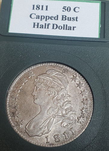 1811 Capped Bust Half 50c XF/AU a real beauty | eBay