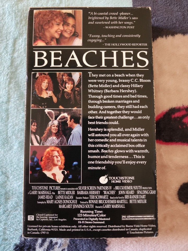 Beaches (VHS) | eBay