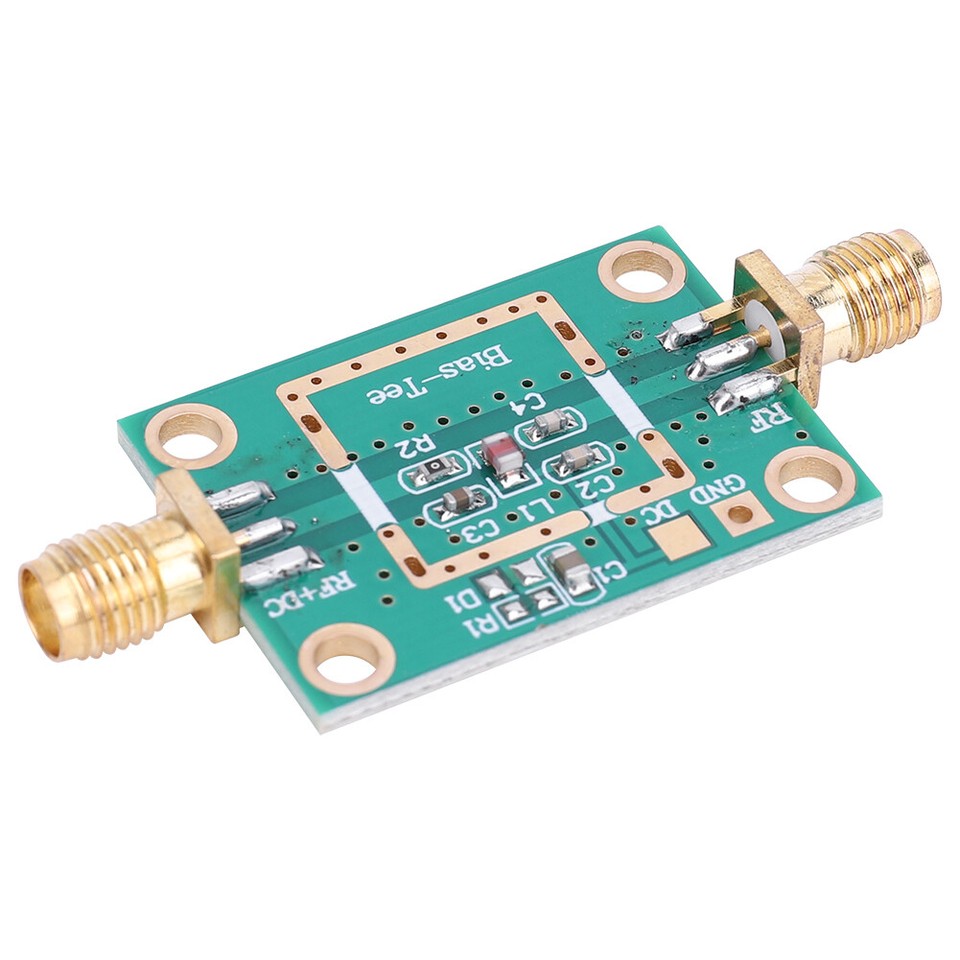 10MHz-6GHz RF Bias Tee LNA DC Blocker RF DC Bias Blocker for Ham Radio ...