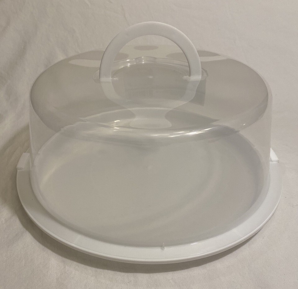 Sure Fresh Reusable Plastic Cake Carrier Container With Lid-NEW | eBay