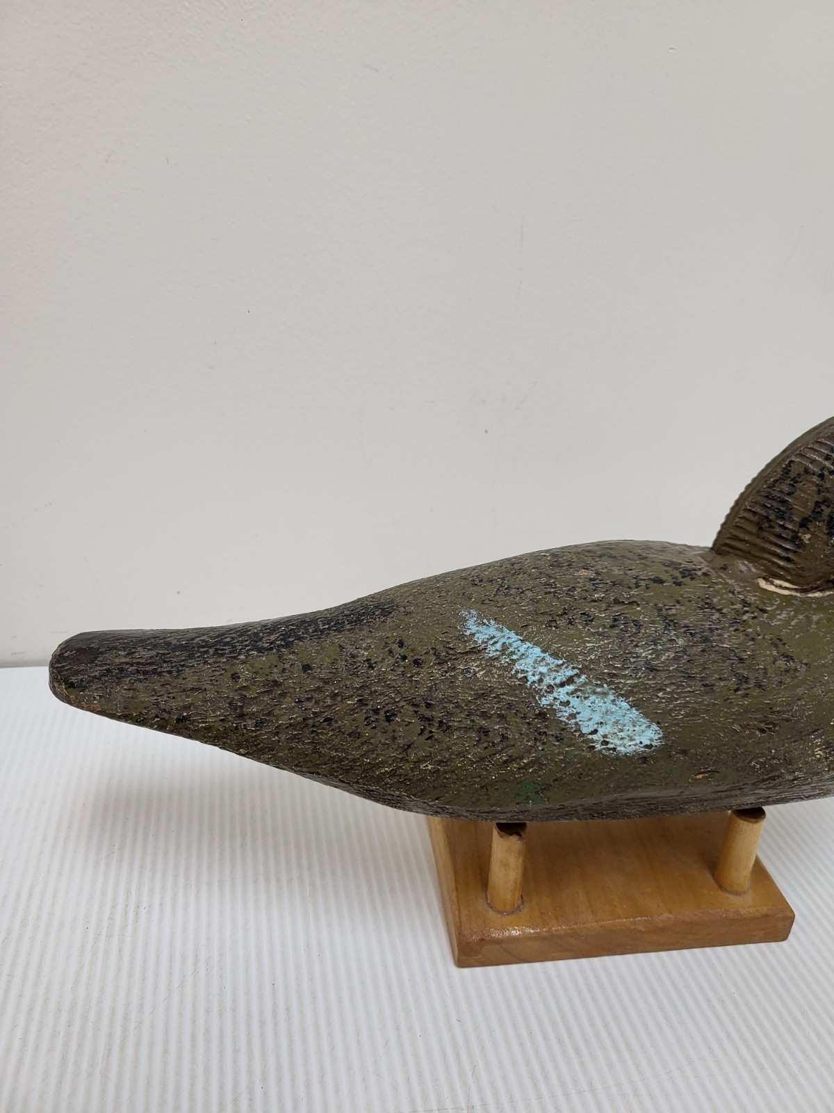 Rare Vintage Oscar Peterson Hen Black Duck Decoy Cadillac Michigan | eBay