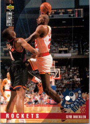 1995 UD Collector's Choice - Scouting Report #330 Clyde Drexler | eBay