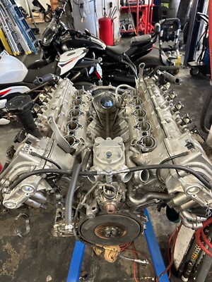 BMW S85 Engine Long Block w/ ACL Race Rod Bearings & BE Bearing ARP ...