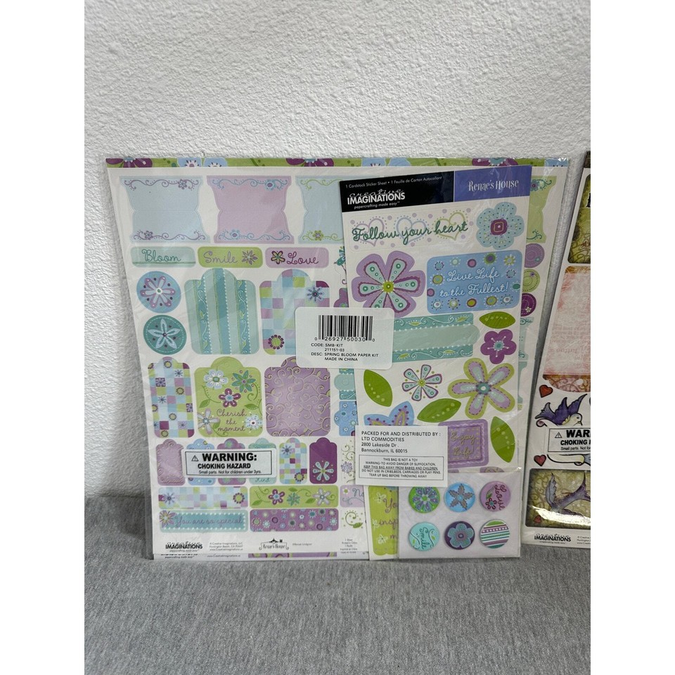 Lot of 2 Scrapbooking Paper Kits | eBay