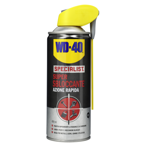 WD-40 Specialist Super Unlock Spray 400ML Fast Action for Alloy Metals ...