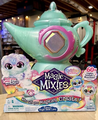 Magic Mixies Rainbow Magic Genie Lamp 60+ Lights,Sounds & Reactions ...