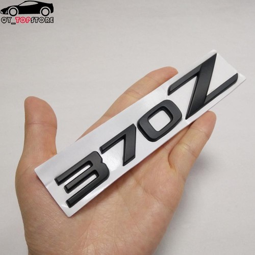 1x Letter 370z 370 Z Car Side Fender Rear Trunk Emblem Badge Decal ...