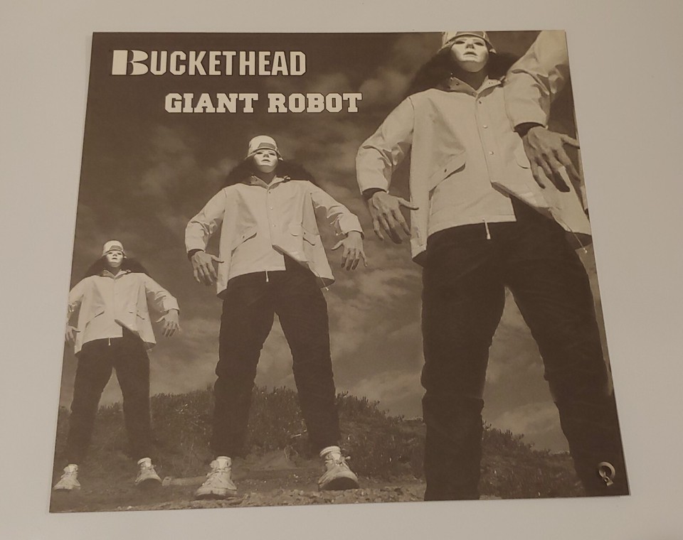 BUCKETHEAD-Giant Robot 1994 Album Original Promo 2-Sided Flat 12x12 ...