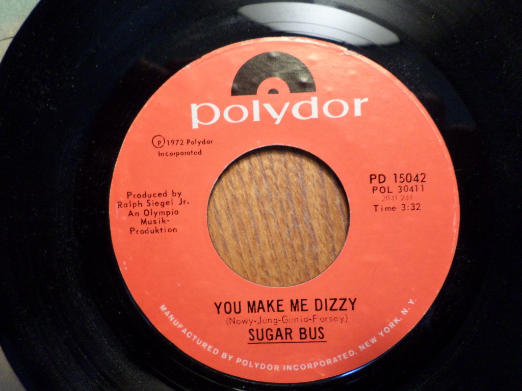 POLYDOR 45 RECORD/ SUGAR BUS / TRAMP / YOU MAKE ME DIZZY / EX VINYL | eBay